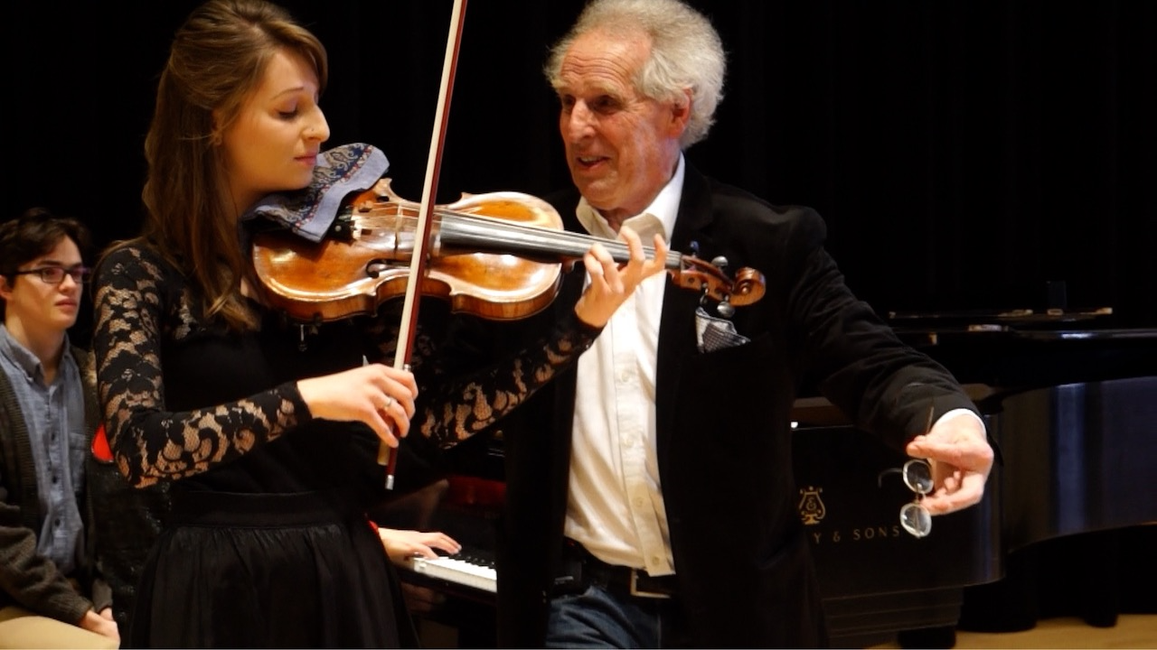 Brahms: Viola Sonata - 1st movement - Ben Zander