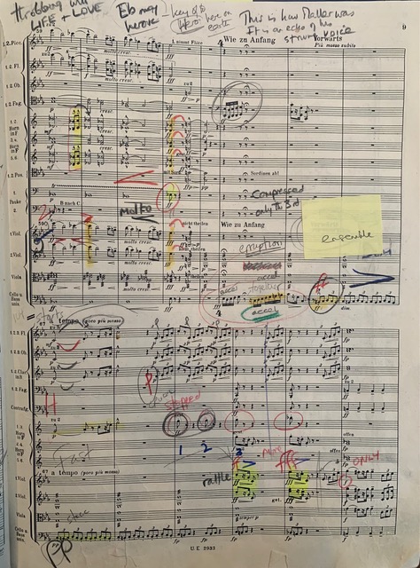 Mahler: Symphony no. 2 - Ben's Score - Ben Zander